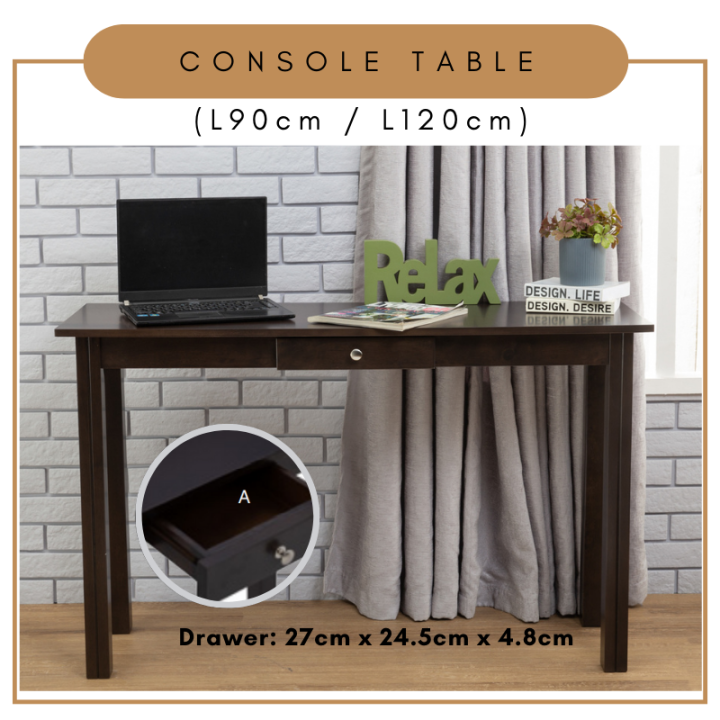 ALiST - NANCY Console Table With Drawer / Meja Tepi Laci / Wall Console ...