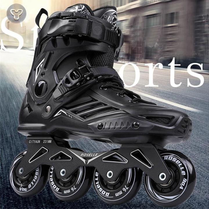 [Free shipping + One Year Warranty] Adult Inline Skates Roller Skates 4 ...