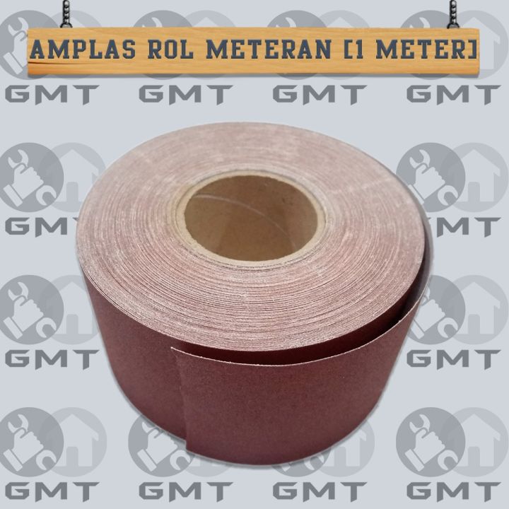 Amplas Rol Meteran 10 cm x 1 meter GRID 120 | Lazada Indonesia