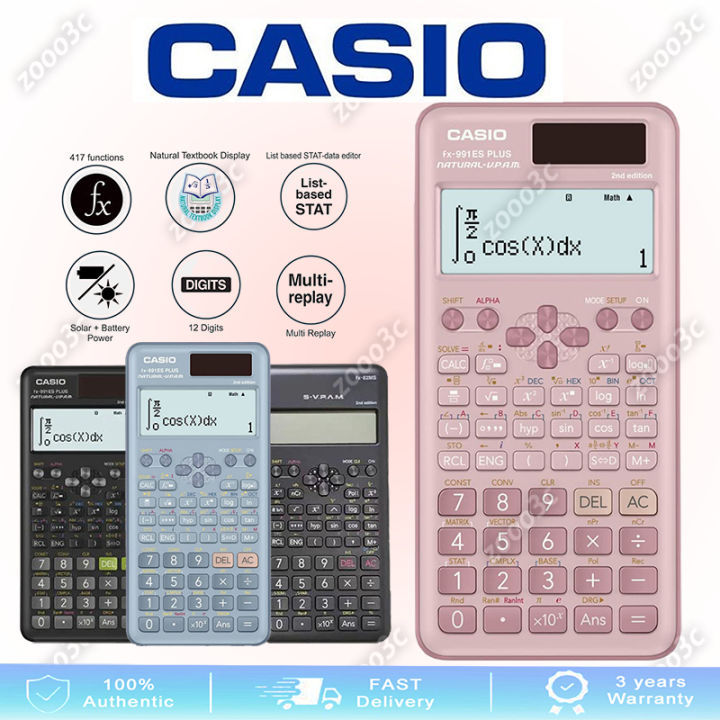 Casio Calculator 991EX&82MS Series Scientific Student Function ...