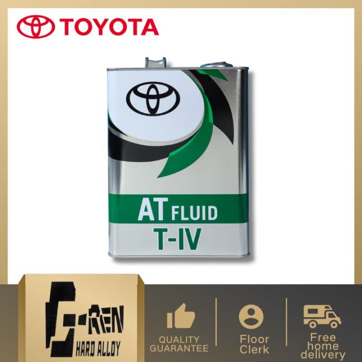 Toyota Genuine ATF Type T-IV 4L Transmission Fluid Lubricants For car ...