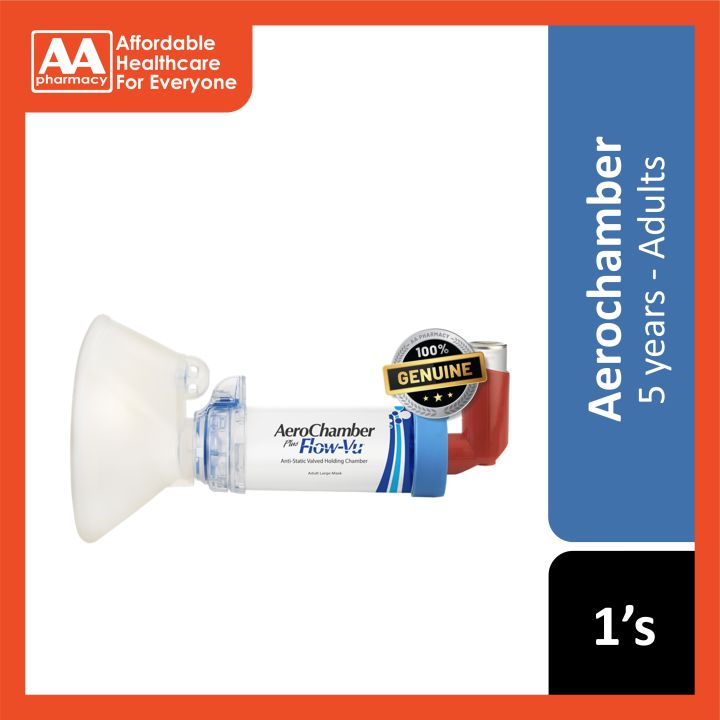 Aerochamber Plus with Flow-Vu (Infant/Children/Adult) | Lazada