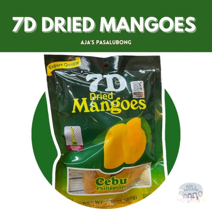 【HOT】 7D DRIED MANGOES (100g/200g) | Lazada PH