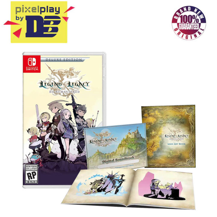 Nintendo Switch The Legend Of Legacy HD Remastered Deluxe Edition (US ...