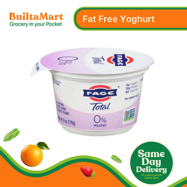 Fage Total 0% Fat Free Yoghurt (150g) | Lazada PH