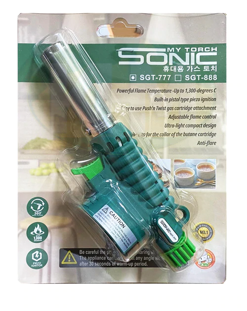 Sonic SGT-777 One Touch Butane Gas Torch | Lazada PH