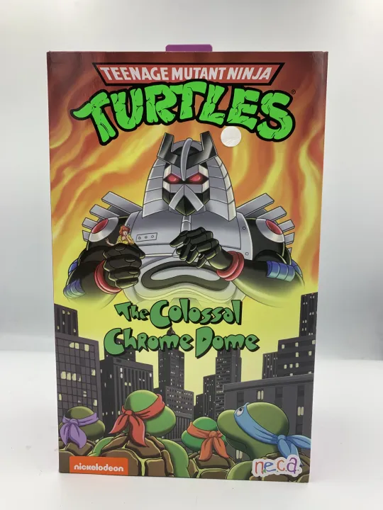 Neca Teenage Mutant Ninja Turtles Ultimate Chrome Dome Huge Figure 10 ...