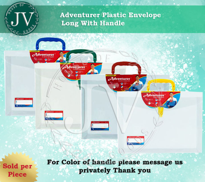 Plastic Expanding Clear Envelope Long/Short with or without Handle 1pc ...