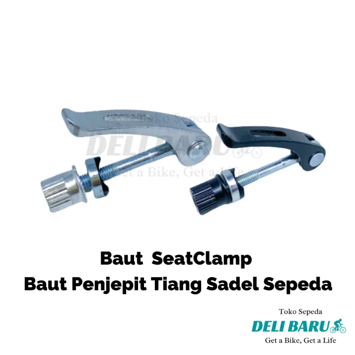 Baut Seat clamp/klem tiang sadel/klem batang/baut putar kunci tiang ...