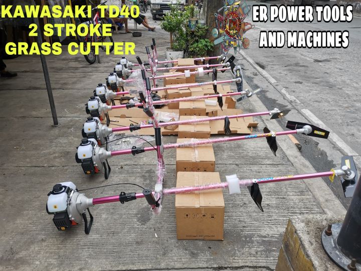 Kawasaki TD40 2 Stroke Grass Cutter | Lazada PH