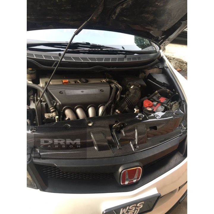! HONDA CIVIC FD ENGINE COVER / CARBON PANEL COVER ! | Lazada