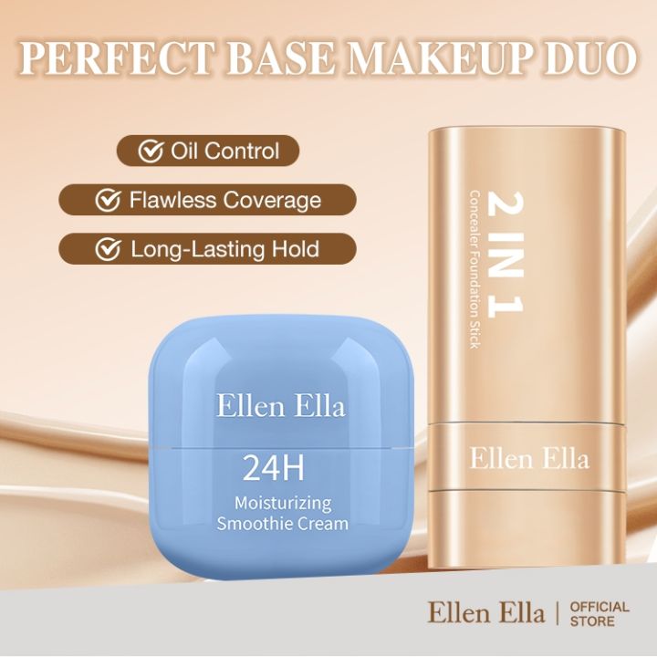 NEW】 Ellen Ella Stick Foundation And Concealer Full Coverage 22g ...