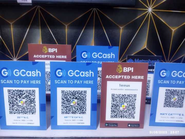 GCASH/COINS PH ETC. QR CODE IN SINTRA BOARD | Lazada PH