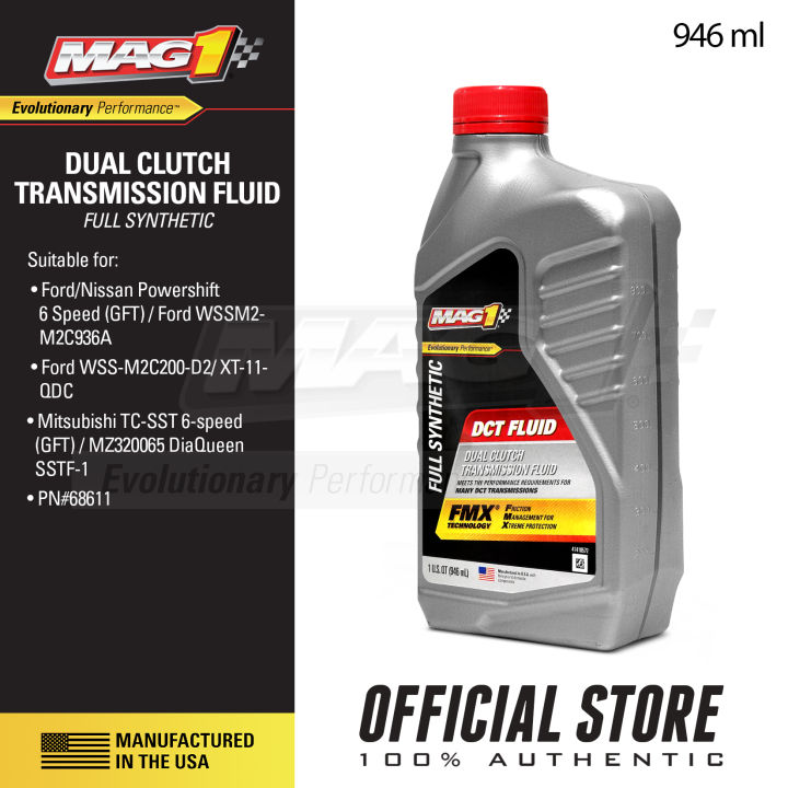 Roadfit MAG 1 Fully Synthetic DCT Dual Clutch Transmission Fluid, 1QT ...
