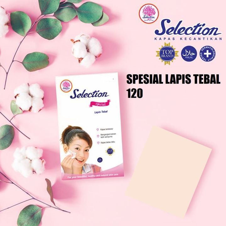 Selection Special Kapas Lapis Tebal isi 120 pcs | Lazada Indonesia
