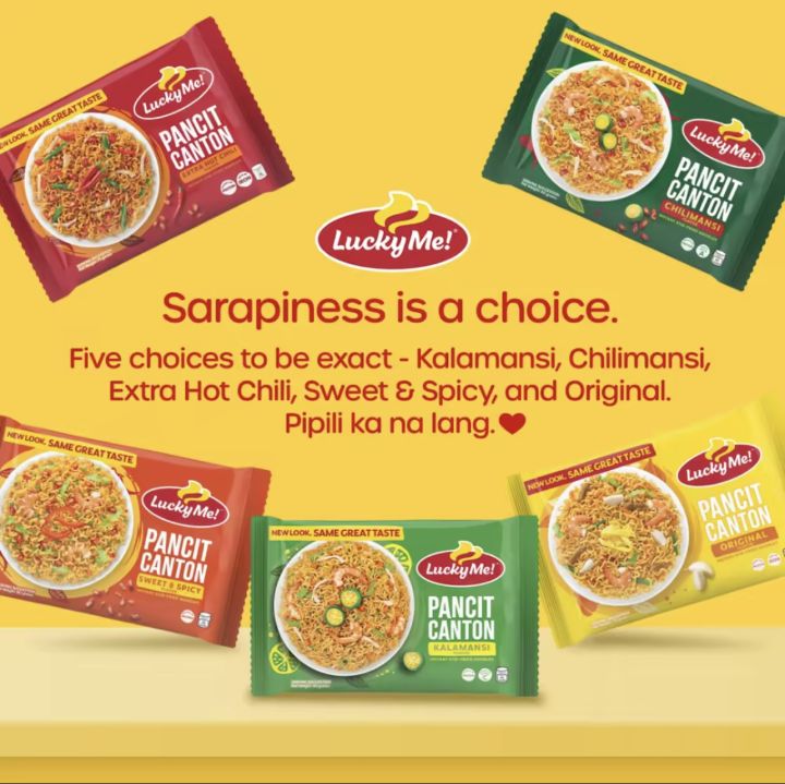 Lucky me! Pancit Canton Multipack 80gx6 | Family Pack | Lazada PH