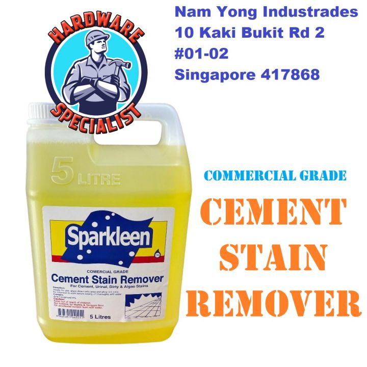 Sparkleen Commercial Grade Cement Stain Remover 5 Litres | Lazada Singapore