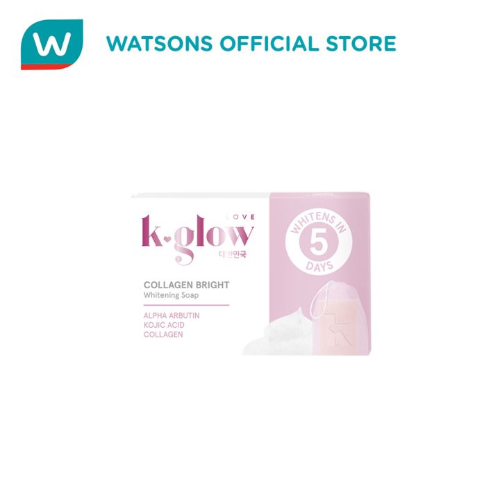 K GLOW Collagen Bright Whitening Soap 90g | Lazada PH