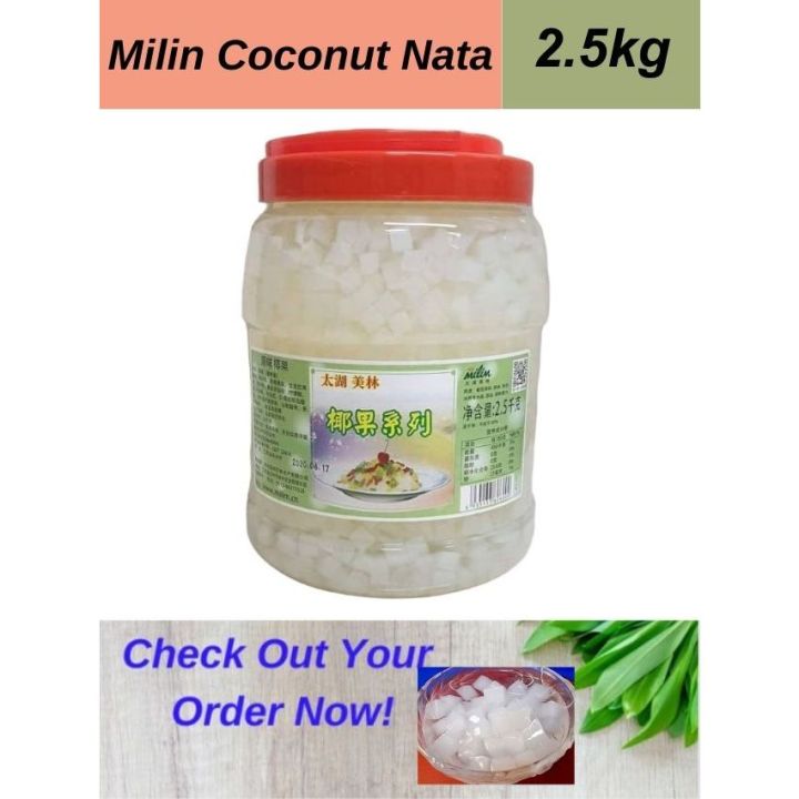 MILIN Nata De Coco 2.5kg Good for any kinds of desserts | Lazada PH