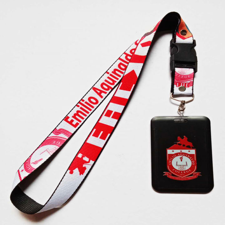 Id badge EAC Id Sling EMILIO AGUINALDO COLLEGE LANYARD ID lace lanyard ...