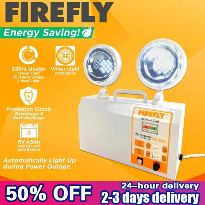 FIREFLY by Winland New Quick Response Twinhead Rechargeable Emergency ...