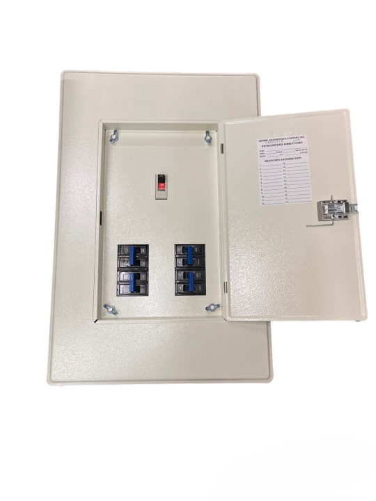 Panel Board with 175A 2Pole 250SPS Main and 4 Branches 2 Pole Bolt on ...