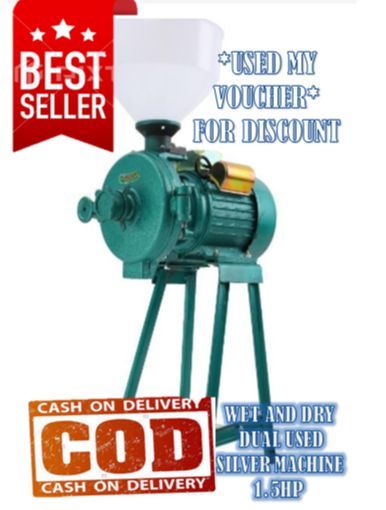 HEAVY DUTY WET AND DRY GRINDING MACHINE /PANG GILING CORN,RICE,COFFEE ...