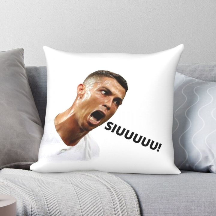 [FAZOZO Home Textile Store] Cristiano Ronaldo Siuuu Meme ปลอกหมอน ...