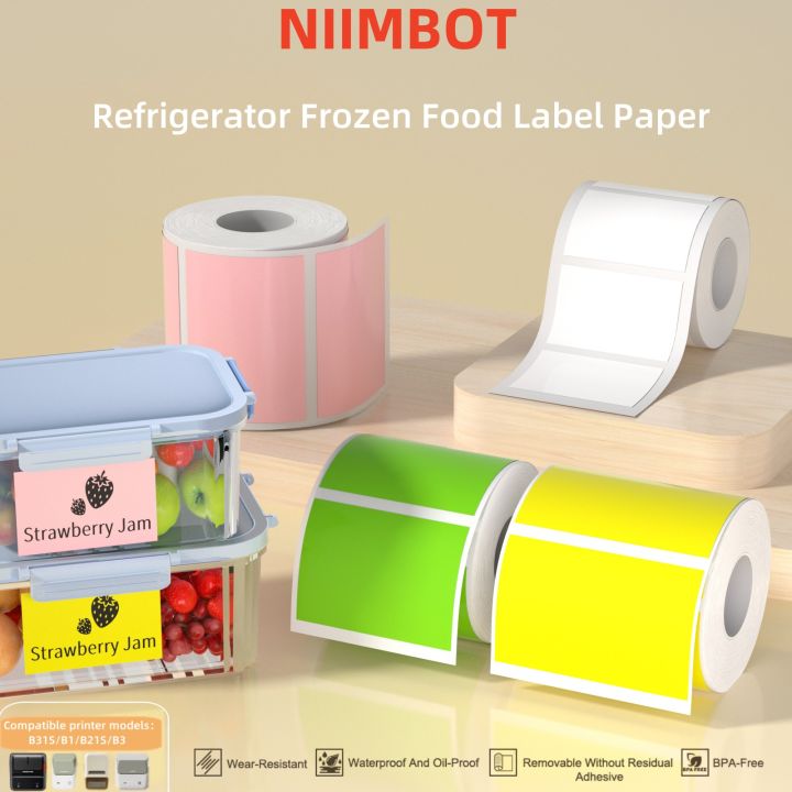 NIIMBOT Freezer Labels Philippines - Waterproof Food Tag for Frozen ...