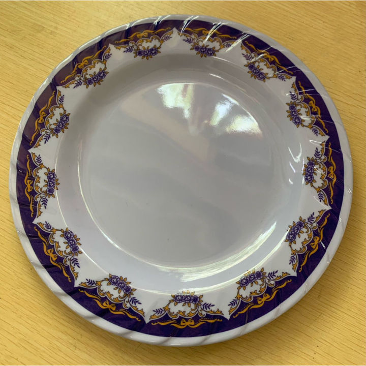 Pinggan Nasi Melamine / Melamine Shallow Plate 10 inch | Lazada