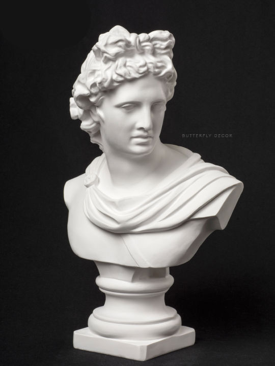 Tượng Hy Lạp thần ánh sáng APOLLO 15cm / 31cm trưng bày decor nhà cửa ...