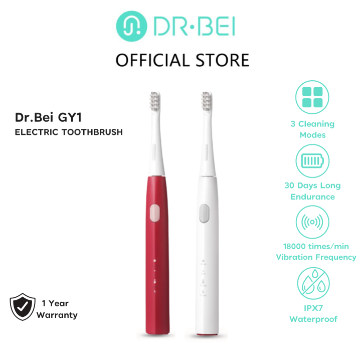 Dr Bei GY1 Sonic Electric Toothbrush Braces Toothbrush Kids Electric ...