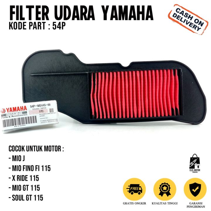 Filter Saringan Udara Yamaha Mio J, Mio Fino FI 115, XRide 115, Soul GT ...