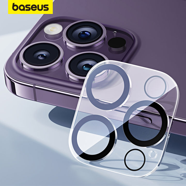 Baseus 2pcs HD Full-Frame Lens Protector 0.2mm Ultra Thin For iPhone 15 ...