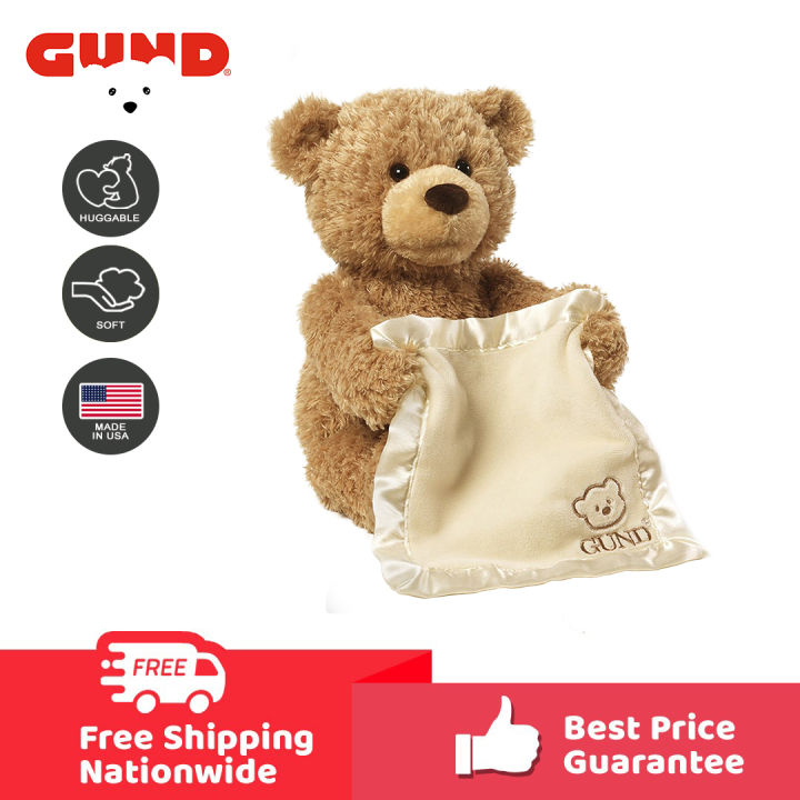 Gund Original - Peek A Boo Bear-Animated with Voice | Lazada PH
