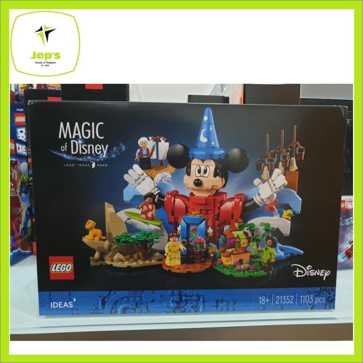 Lego Ideas 21352 Disney Magic (2024) | Lazada PH