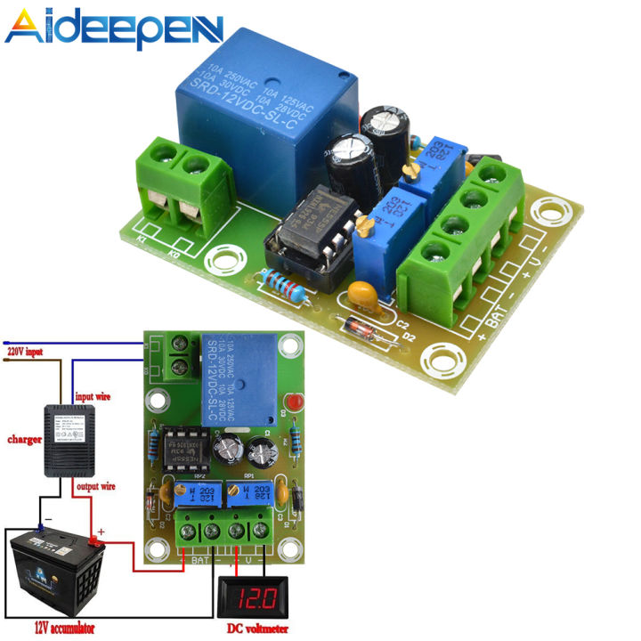 Aideepen 12V Battery Charging Control Board XH-M601 Intelligent Charger ...