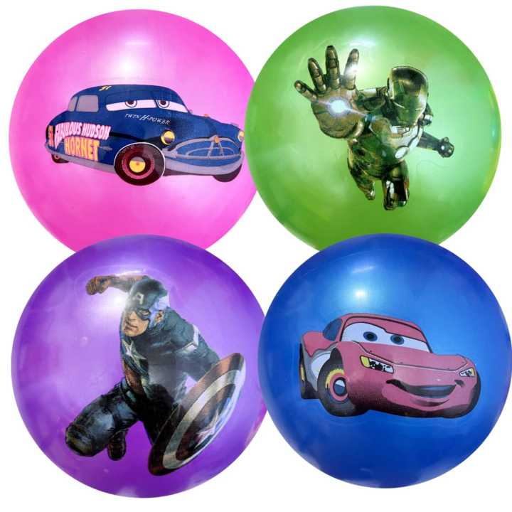 20cm bouncing ball children's inflatable toy cartoon ball | Lazada