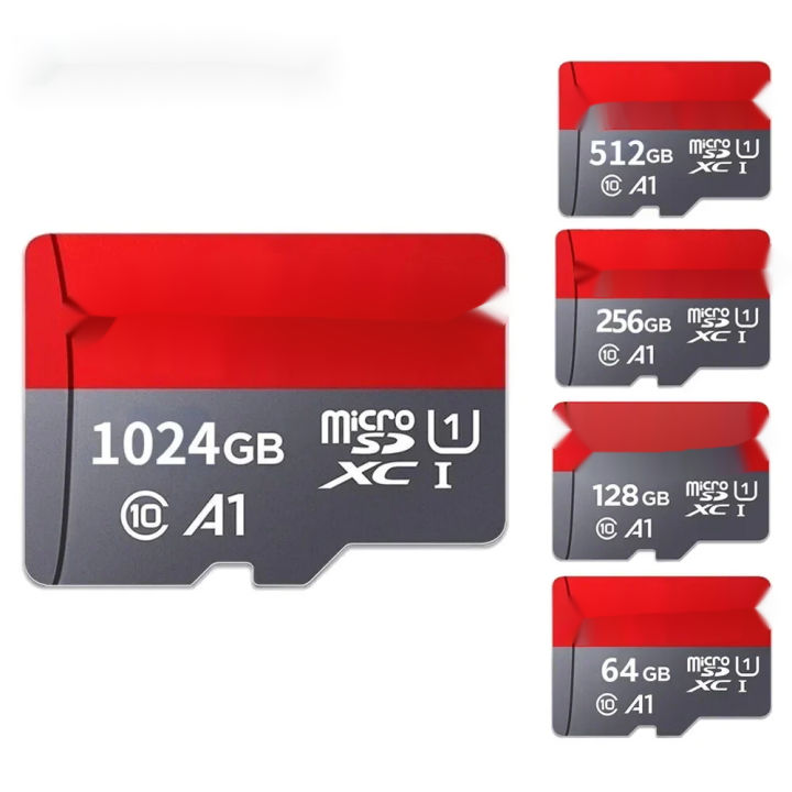 Micro SD Memory Card Class 10 1TB 512GB 256GB 128GB 64GB 32GB Micro SD ...