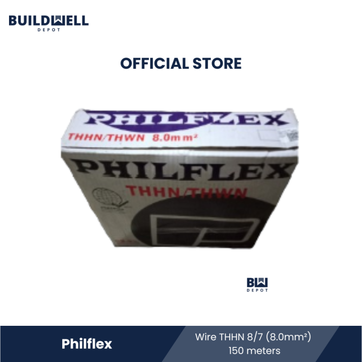 Philflex Wire THHN 8/7 (8.0mm²) 150 meters | Lazada PH