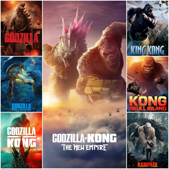 พร้อมจัดส่ง USB Flash Drive ไฟล์หนัง Godzilla & King Kong & Rampage รวม ...