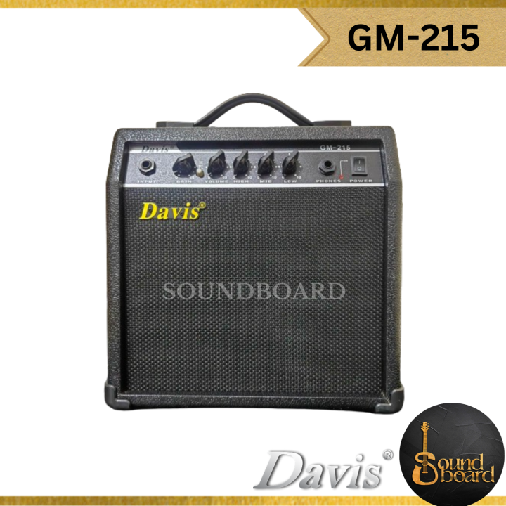 Davis GM215 Acoustic and Electric Guitar Amplifier | Lazada PH