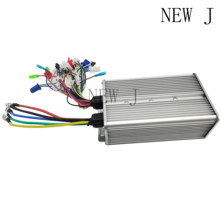 【10NEW - J】Electric Controller 2500 3000W 48V 60V 64V 72V 50A Brushless Dual-mode For E-Bike ...