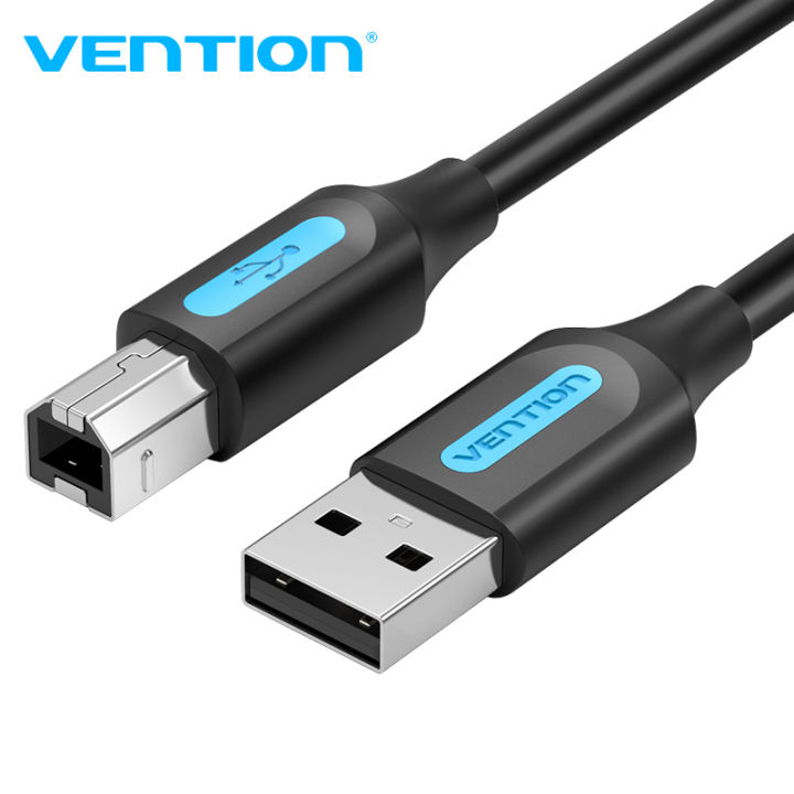Vention Printer Cable USB 2.0 High Speed Doubule Magnetic Ring A Male ...