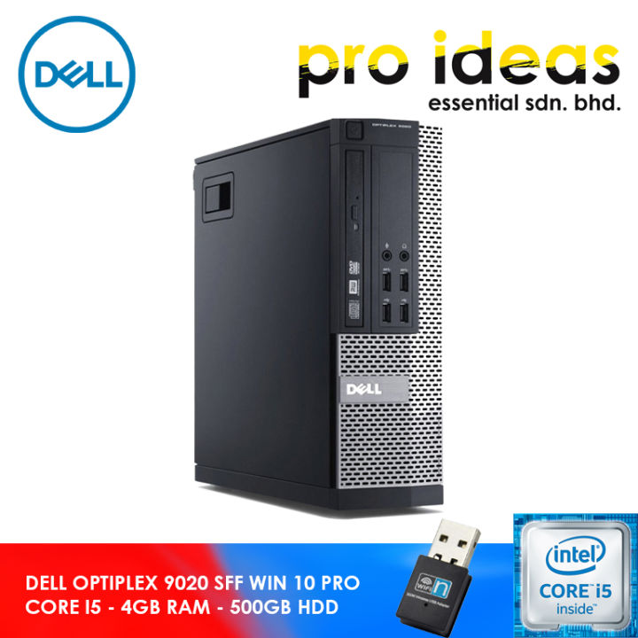 DELL OPTIPLEX 9020 SFF CORE i5-4th GEN - 4GB RAM - 500GB HDD - WINDOWS 10 PRO | Lazada