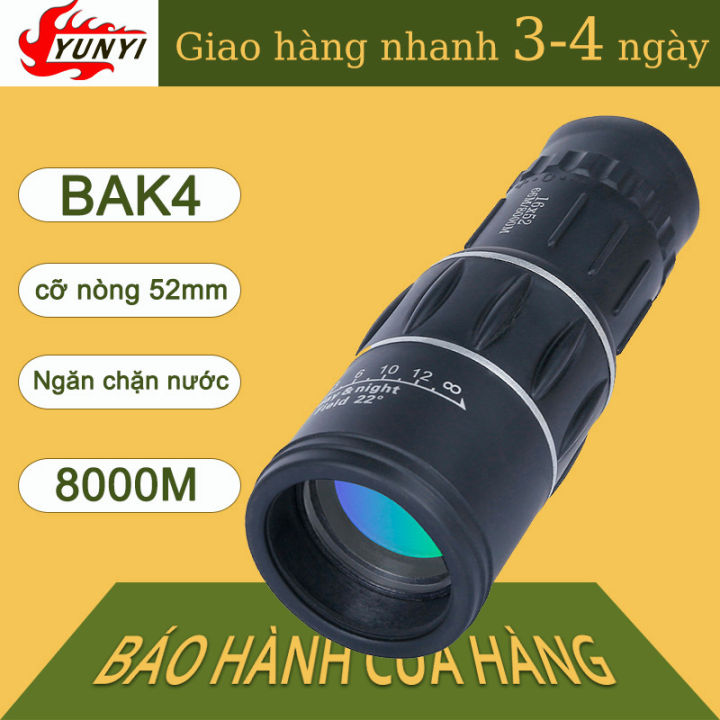 Ống nhòm siêu xa 1000M Độ Nét Cao 1 Mắt Mini 16X52 (Nhìn Xa 8000M) Cao ...