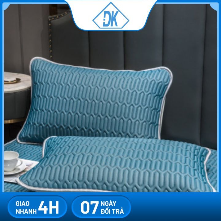 Combo 2 vỏ gối cao su non tencel mịn mát 50x70cm - Đăng Khoa 79 - áo ...
