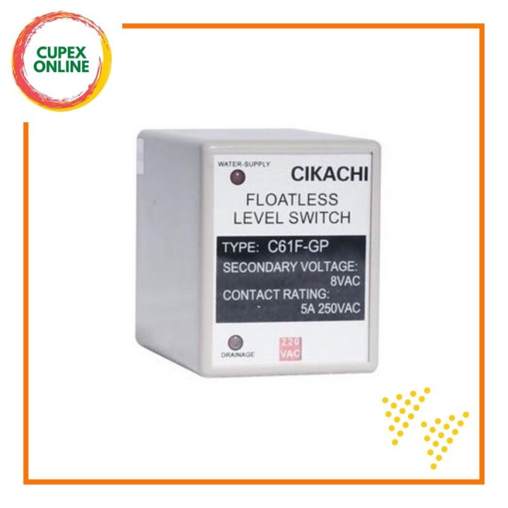 Cikachi C61F-GP Floatless Relay Level Switch 240VAC | Lazada