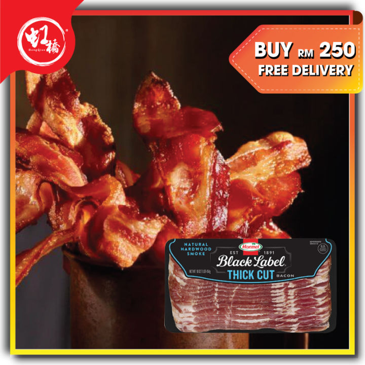 𝐍𝐎𝐍-𝐇𝐀𝐋𝐀𝐋🐷【Hormel】 Black Label Thick Cut Bacon 454G | Lazada