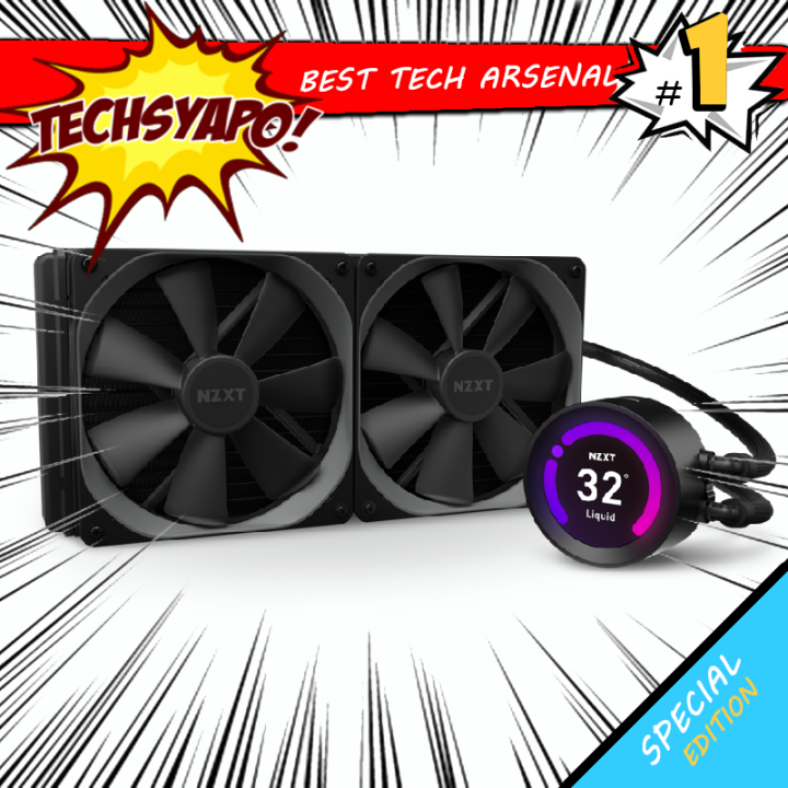 NZXT Z63 Kraken Z63 280mm AIO Liquid Cooler with LCD Display | Lazada PH